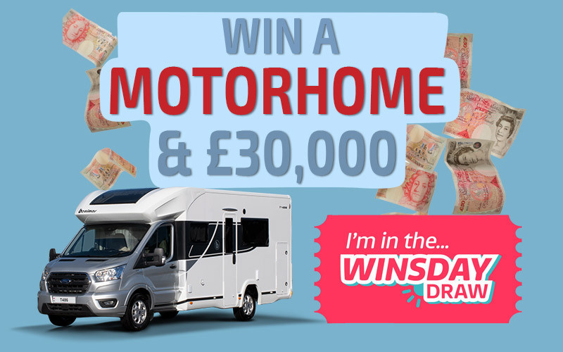 Win a motorhome and £30,000 with ITV!